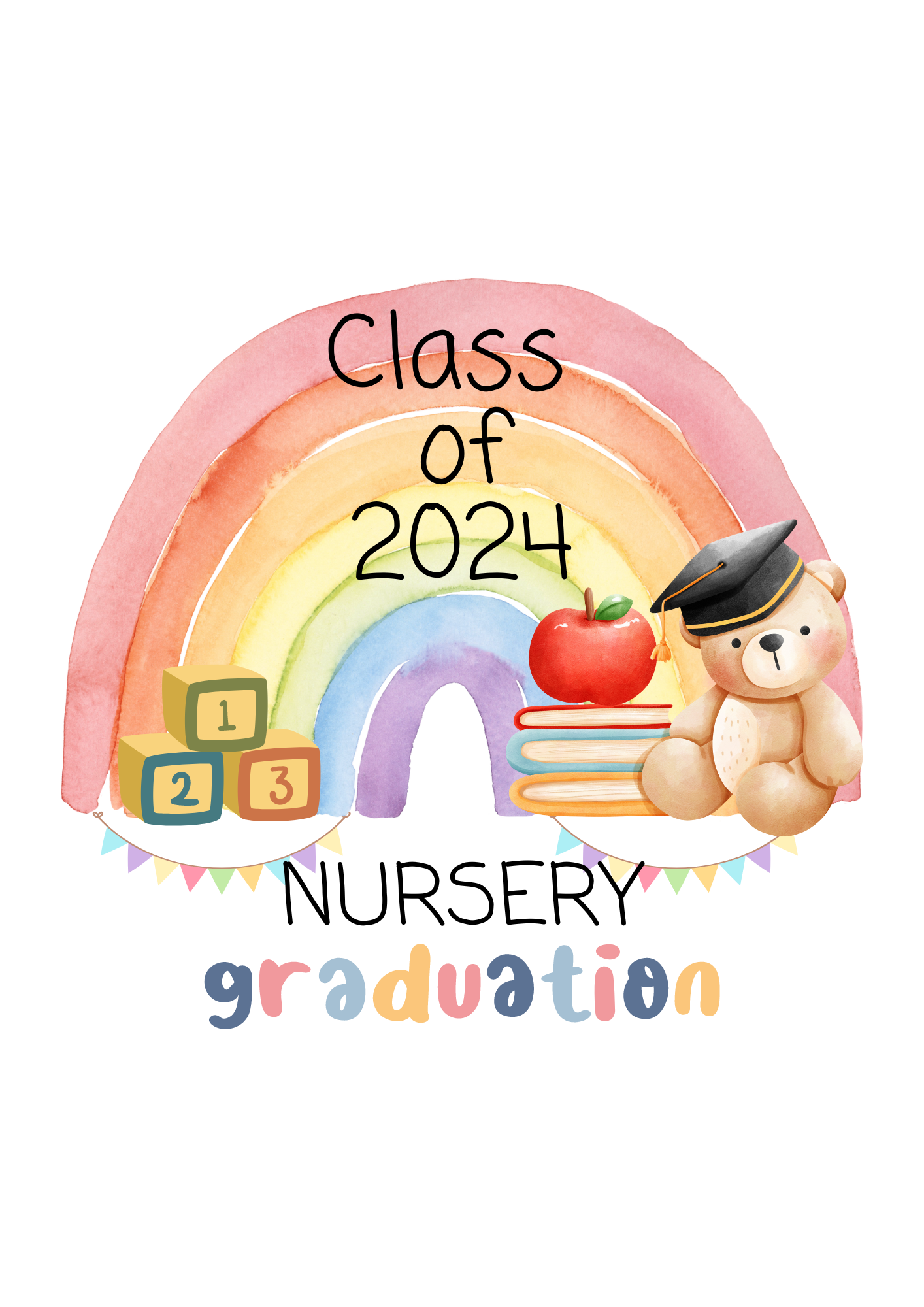 Nursery Graduation - Digital Artwork – Crafty Wholesale Limited